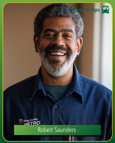 Robert Saunders, March 2025 Operator of the Month, Bellevue Base ...