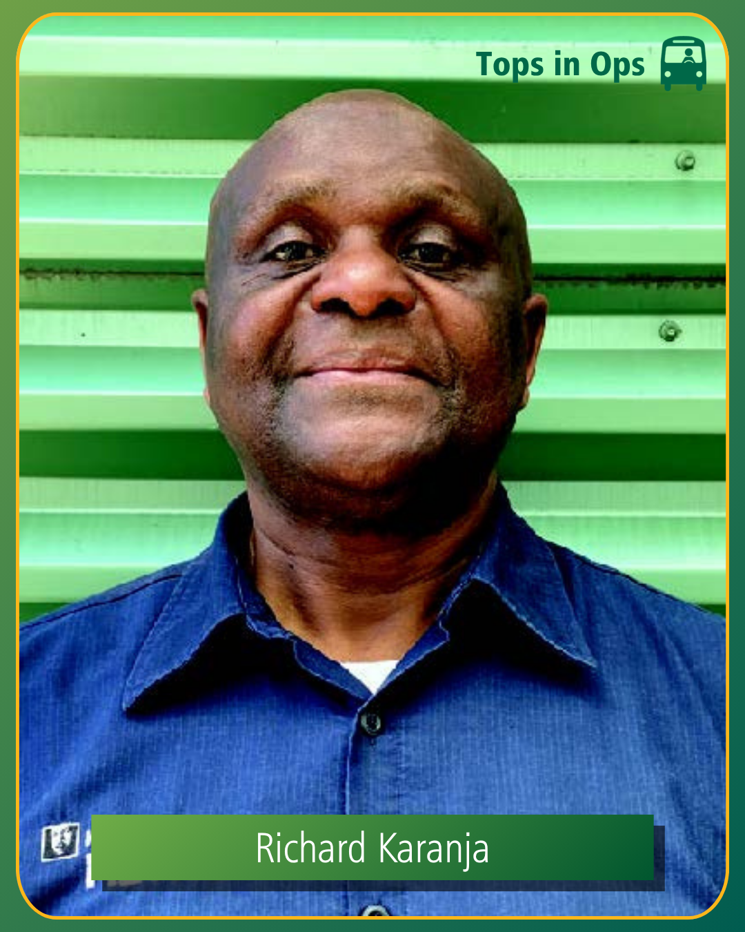 Richard Karanja, July 2025 Operator of the Month, Atlantic Base – Metro ...